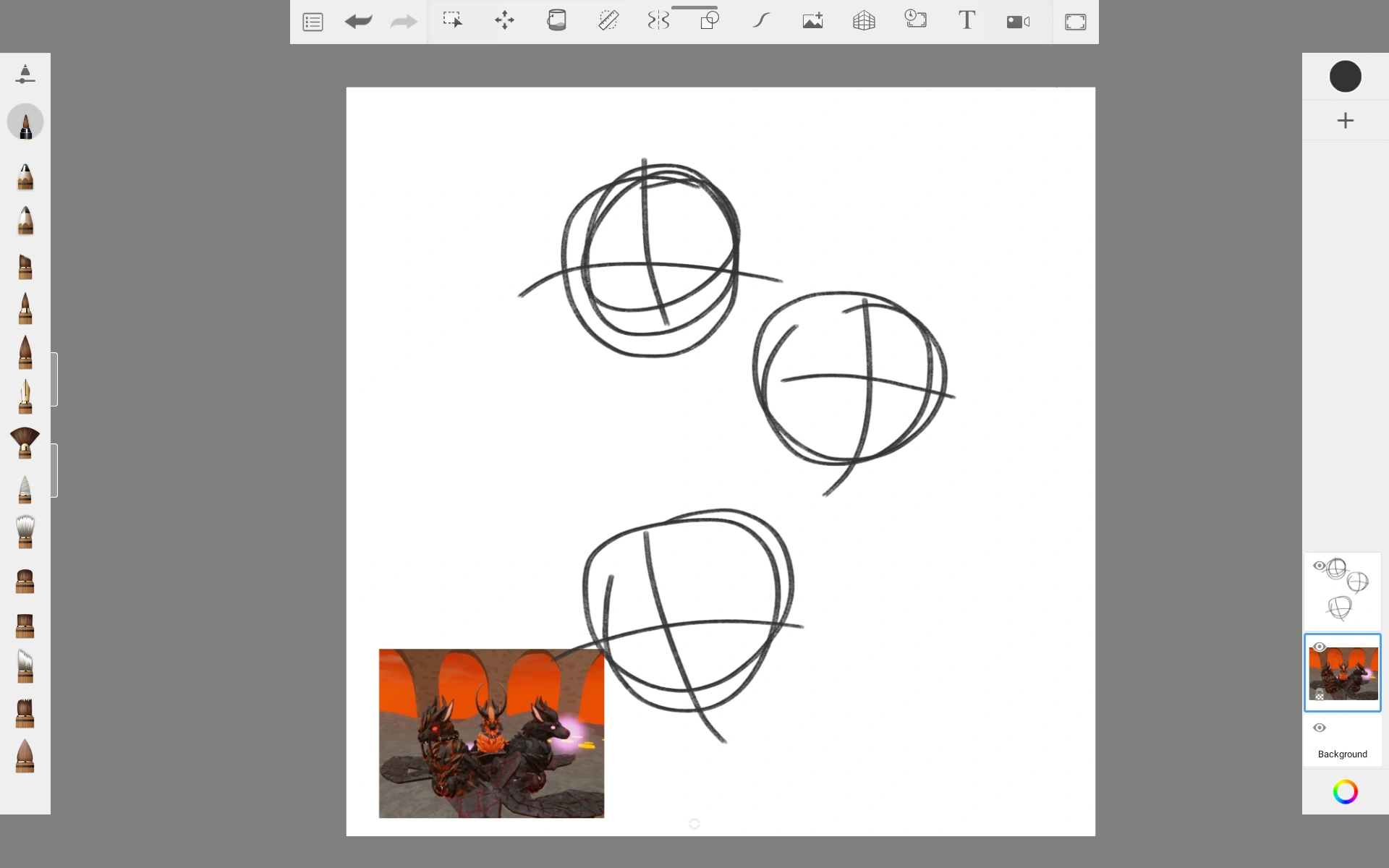 AHHHHHHHH [art wip aka circles] | Fandom