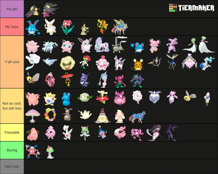 Fairy Type Tier List | Fandom