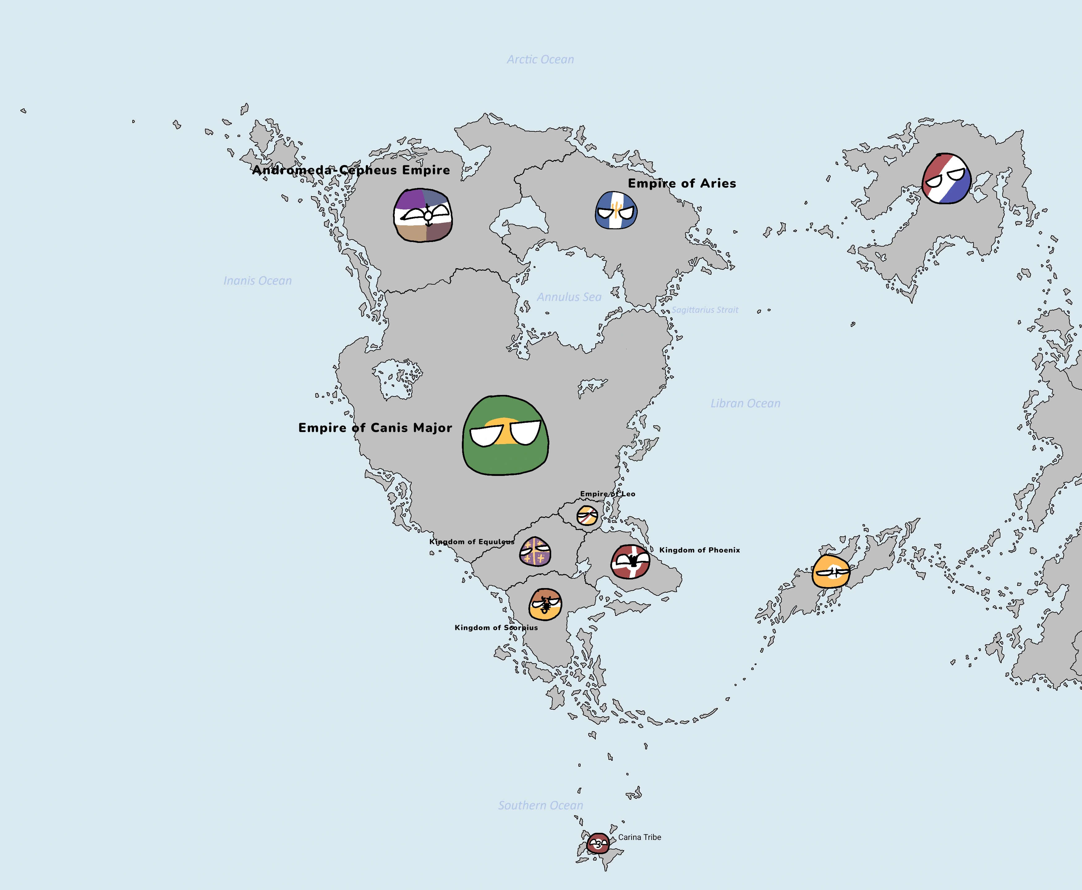 Countryballs of Flags of my Alt Centarua thingy | Fandom