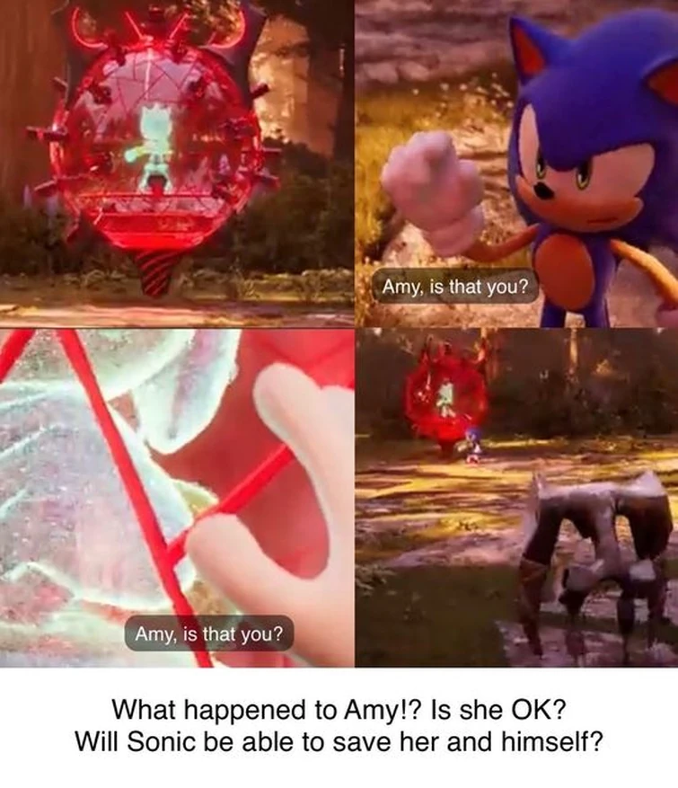 Sonic and Amy's relationship in Sonic Froniters | Fandom