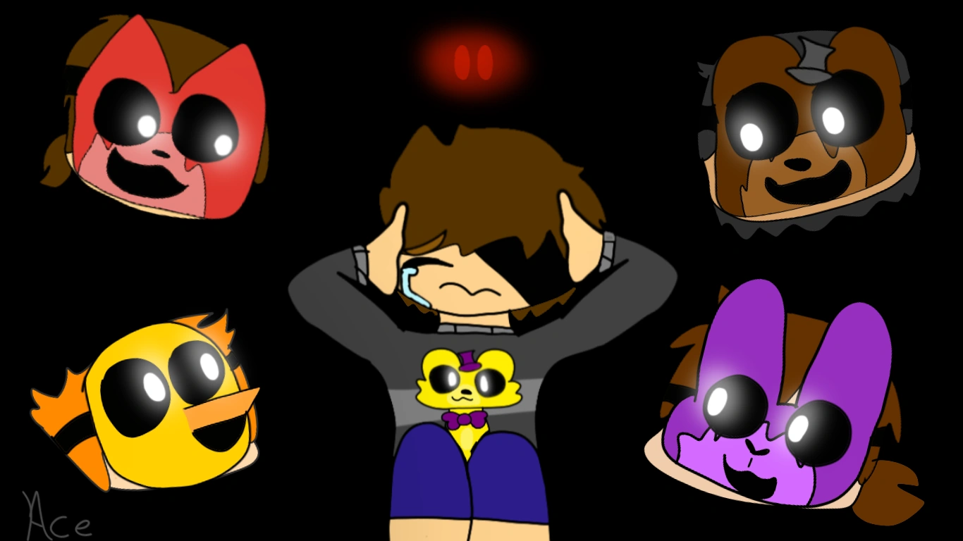 fnaf 4 fanart UWU | Fandom