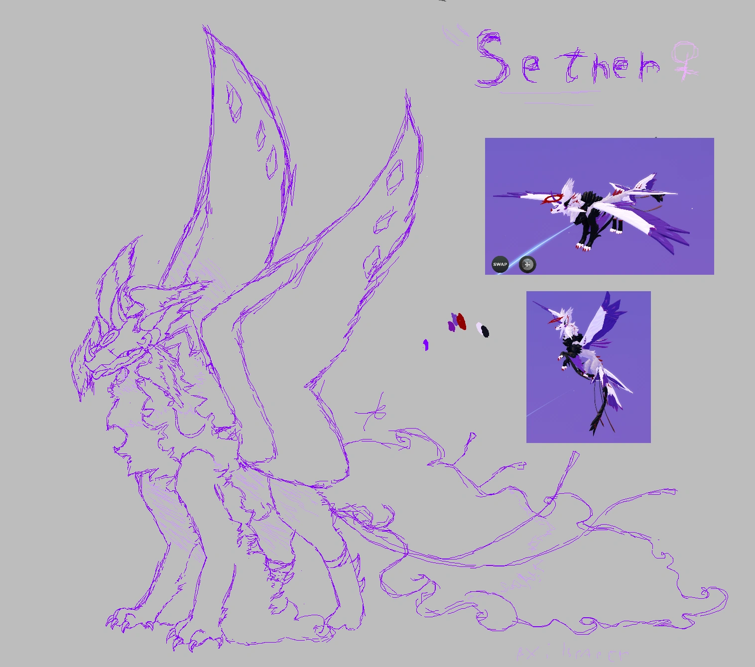 oc ref sheet wip (except i dont know how to format ref sheets) | Fandom