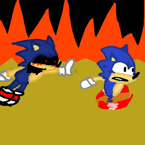 Confronting Yourself (Sonic.EXE is a bit glitchy for some reason) | Fandom
