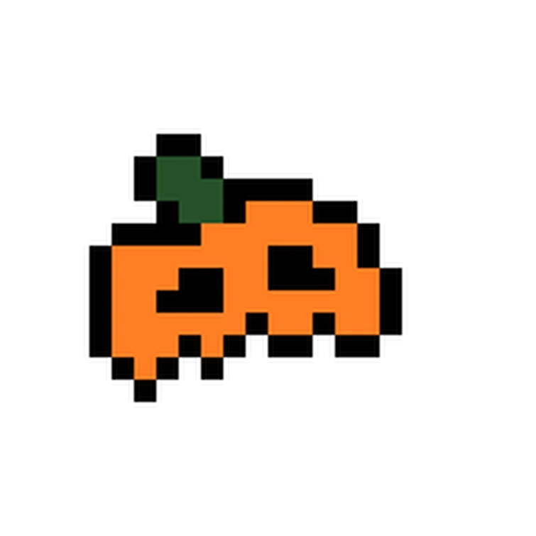Pumpkin Hat 8 Bit | Fandom