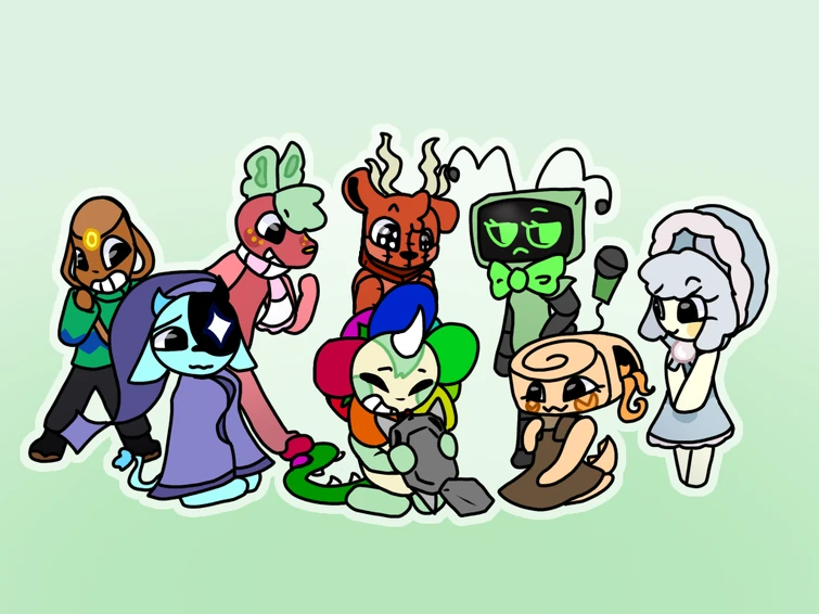 DW mains (+OCs) digital drawing | Fandom