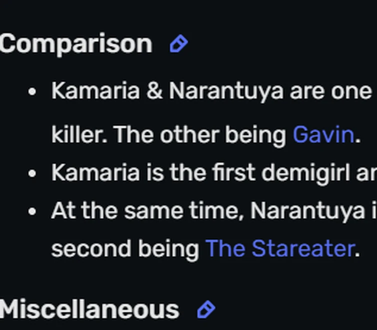Kamaria is not the first demigirl | Fandom