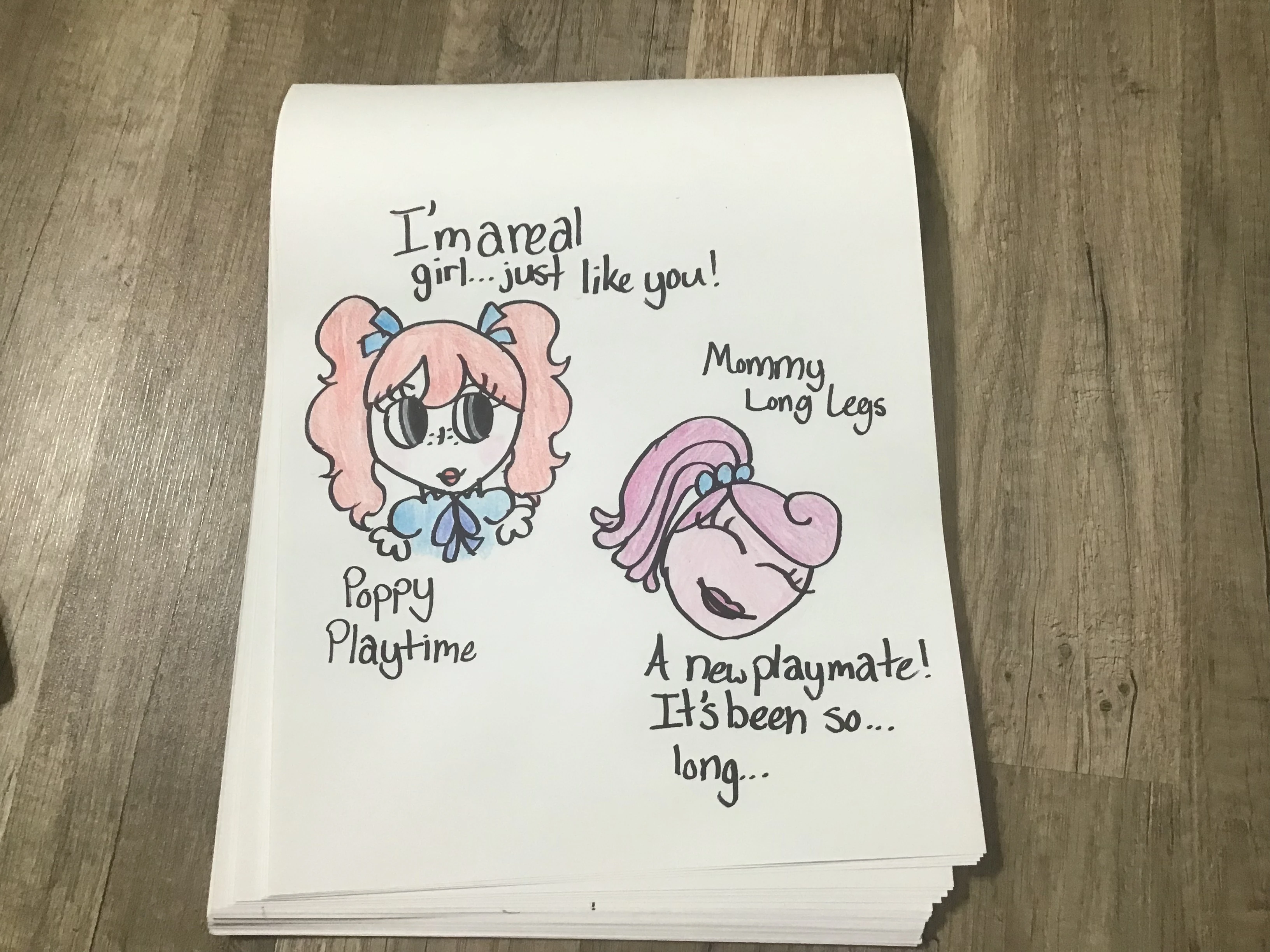 I drew Poppy & Mommy | Fandom