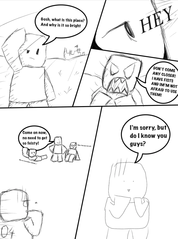 Slap Battles comic page 2 | Fandom