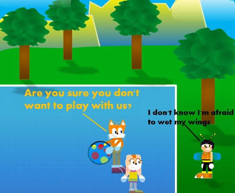 Charmy's biggest fear (Art by johnmakerX) | Fandom