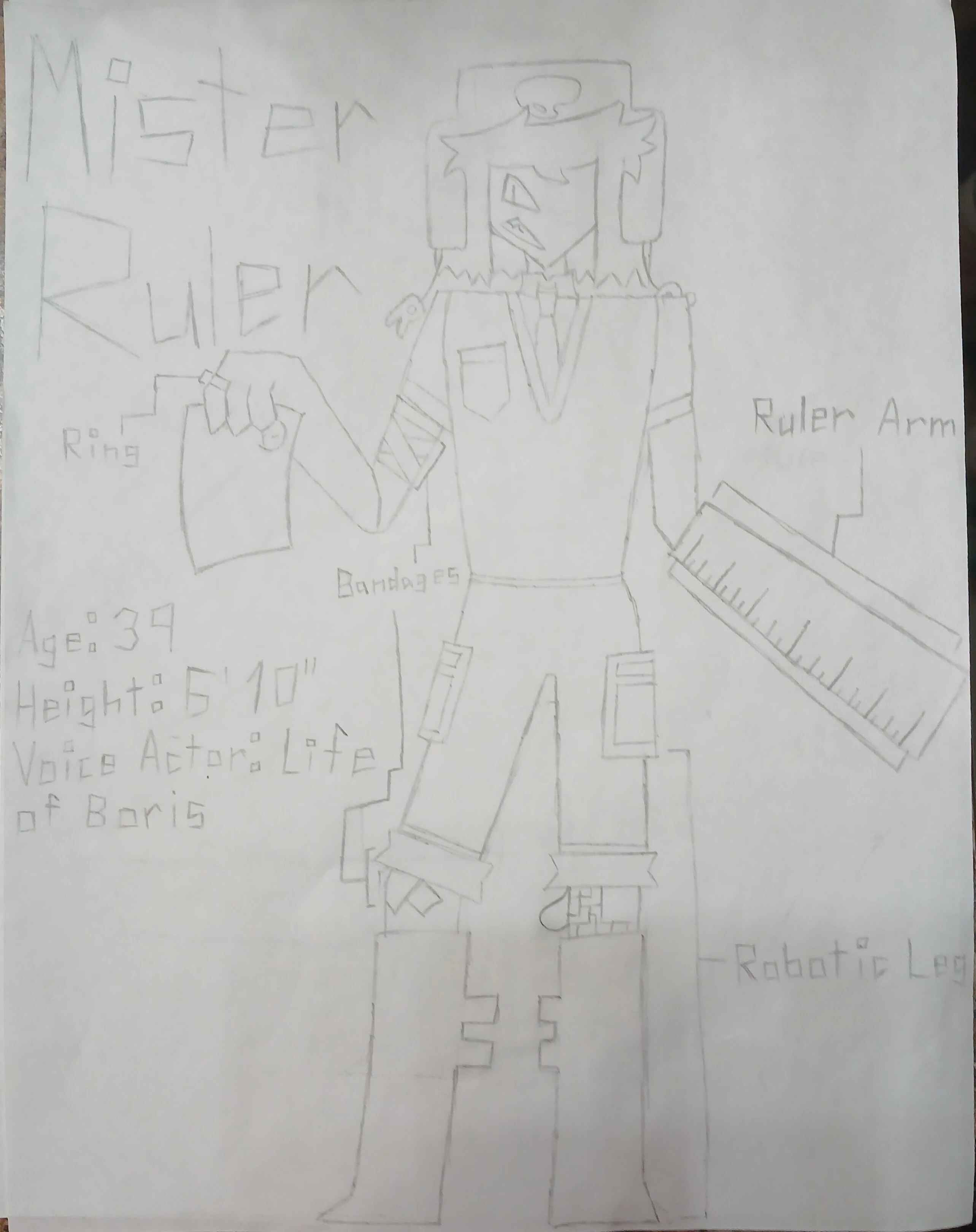 Ruler with accurate proportions + new character | Fandom