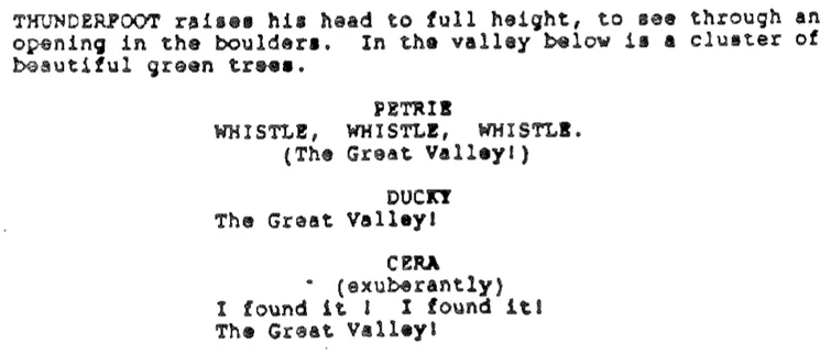 Regarding the deleted scenes of the original film… (disclaimer: clunky ...