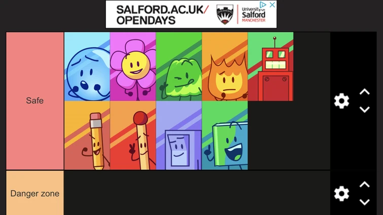 BFDI points viewer voting 1a | Fandom