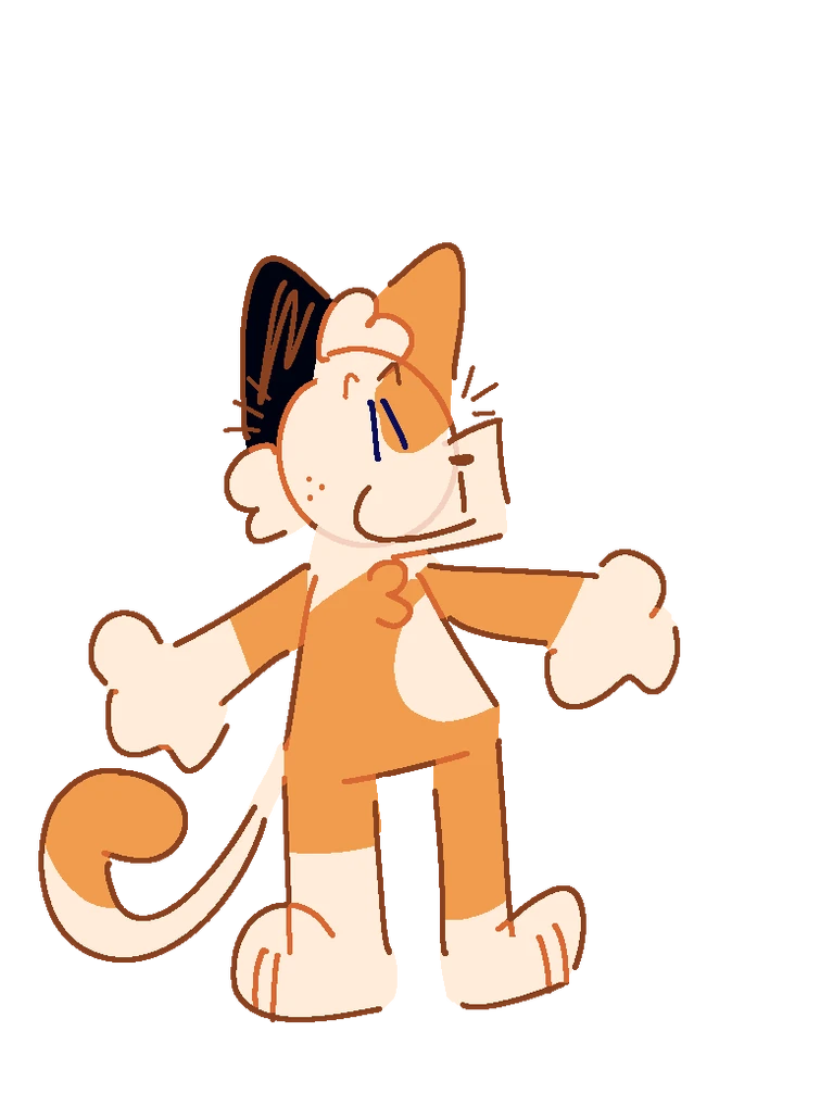Some more art of my Dog Man Dead Petey AU because I'm proud of em | Fandom