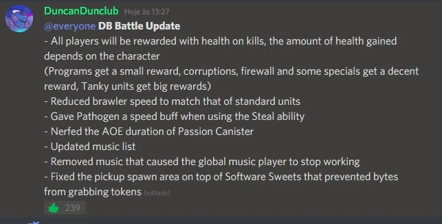 Databrawl Patch Released. | Fandom