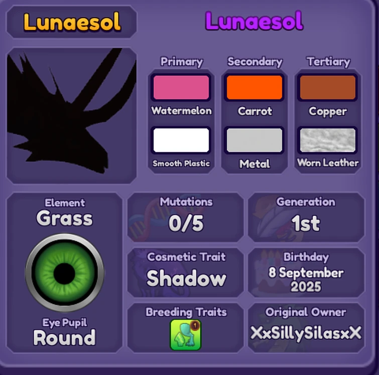 looking at offers for this shadow lunae! | Fandom