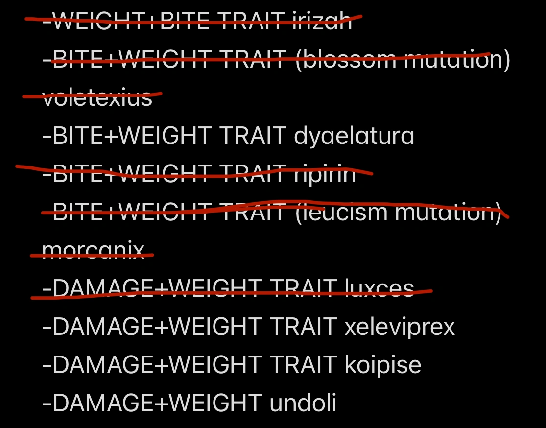 DOUBLE RED TRAIT FLASH SALE | Fandom