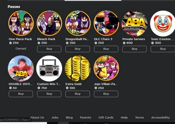 AYO SOME DEV CHANGED THE ICONS OF ABA GAMEPASS | Fandom