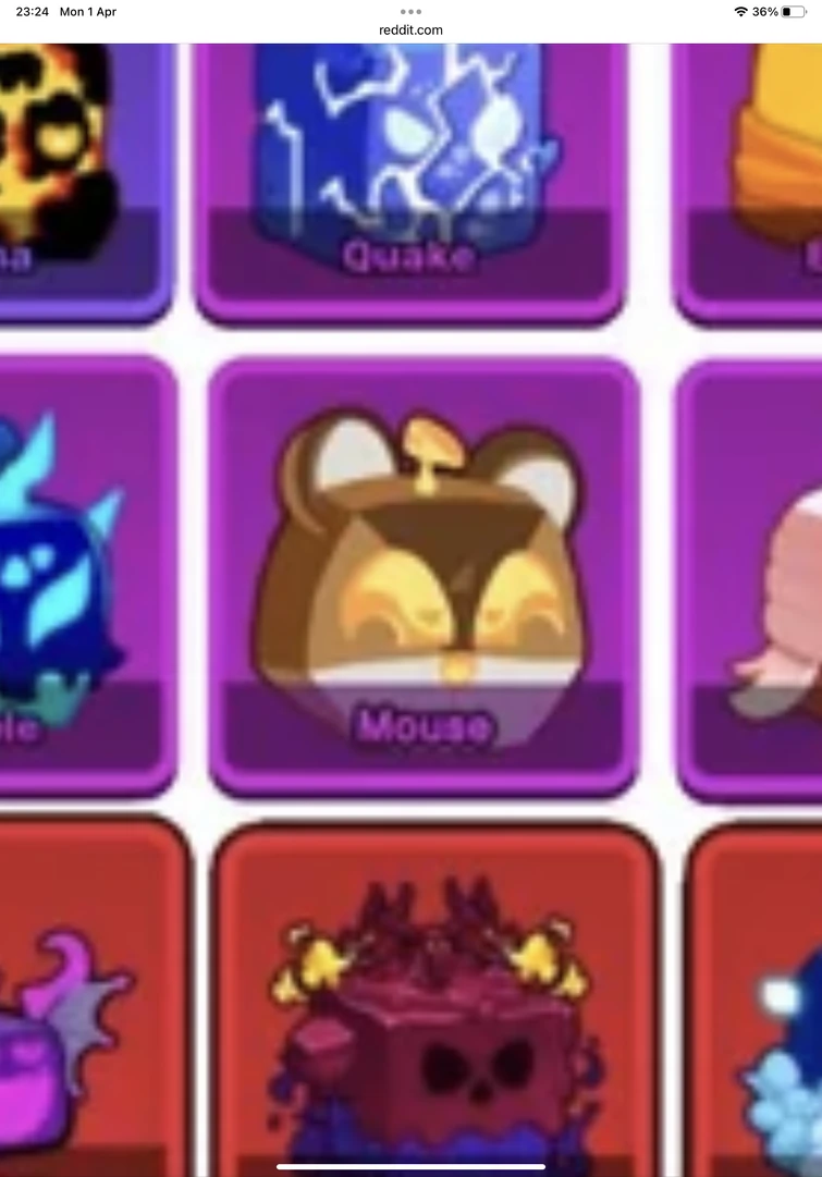 New mouse fruit leak | Fandom