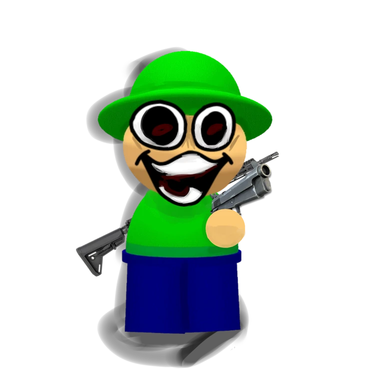 Bandu with a gun. | Fandom