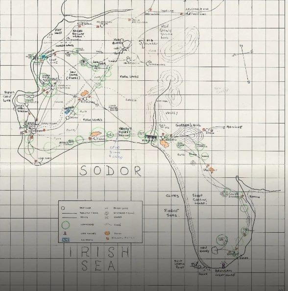 Thoughts on the 1991 Sodor map | Fandom