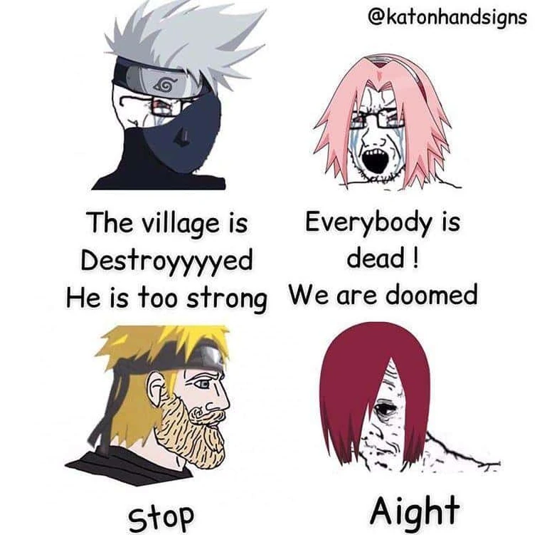 Naruto talk no jutsu meme | Fandom