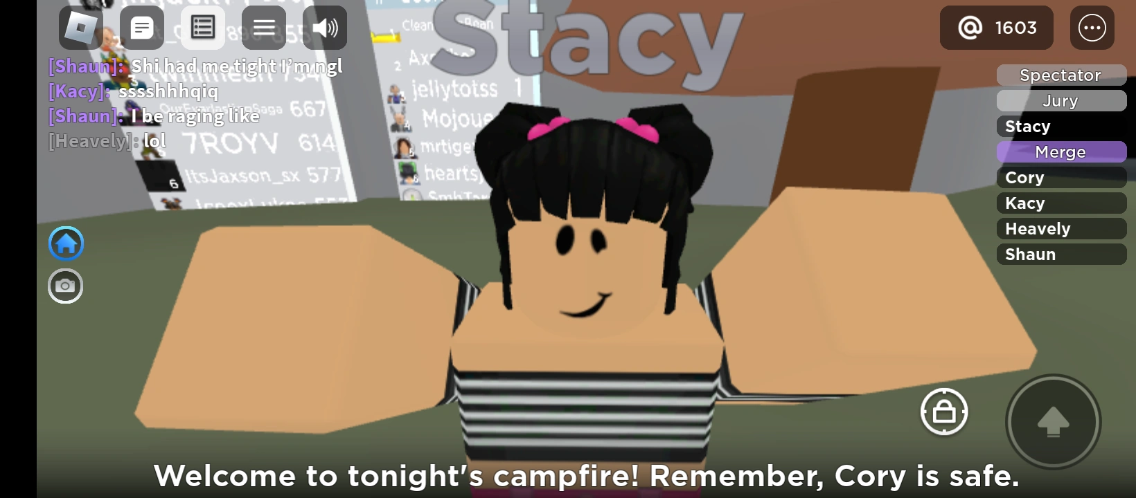 What is Stacy doing? | Fandom