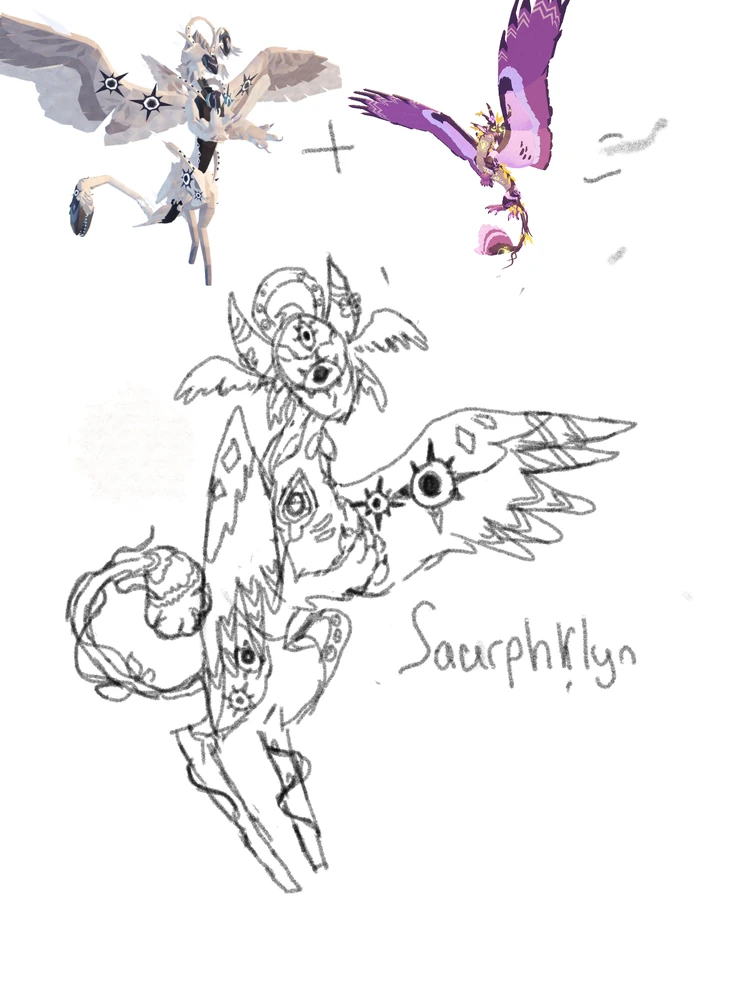 grrr Saurphklyn, or Floreo Warden -a hybrid!! | Fandom
