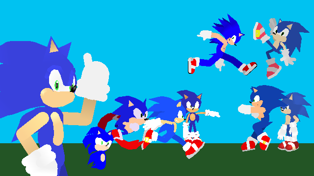 All my styles of Sonic! | Fandom