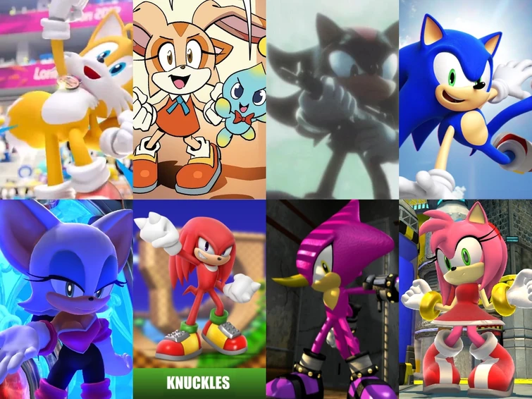 Here is my ideal roster line-up for a Sega if decided to make a sonic ...