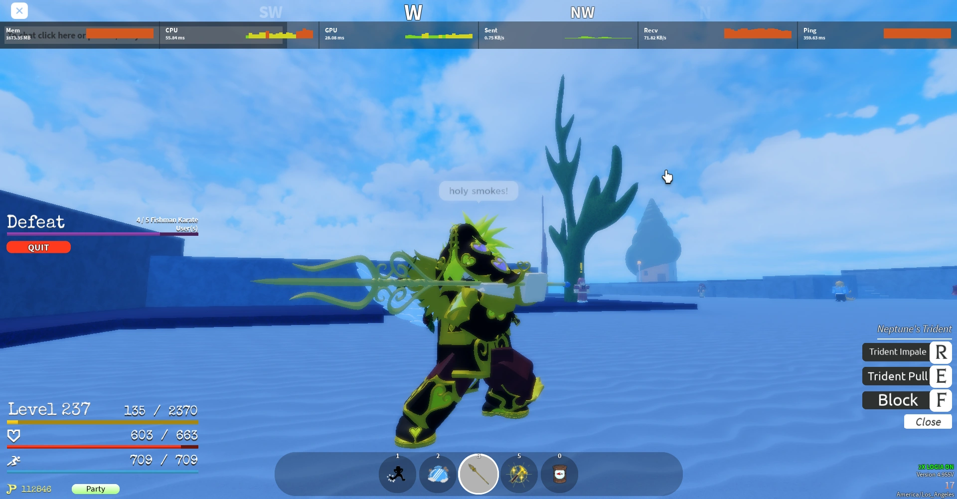 Finessed Trident with my Dark root | Fandom