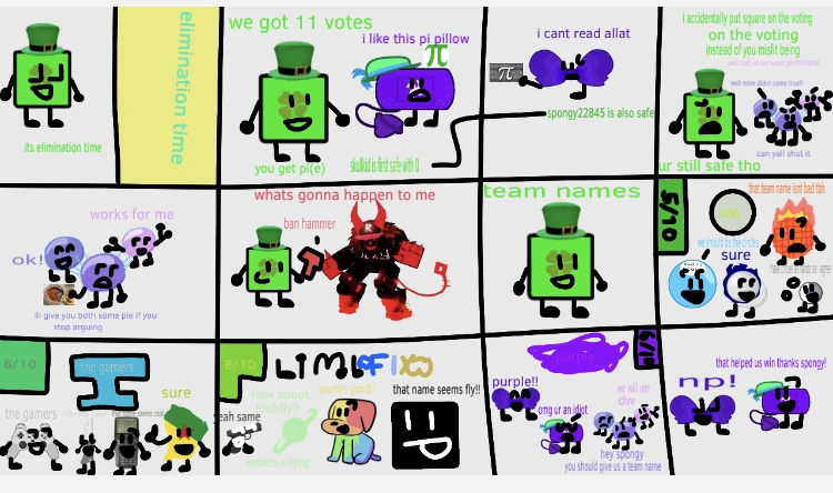 BFDI Wiki Object Show 2: team names | Fandom