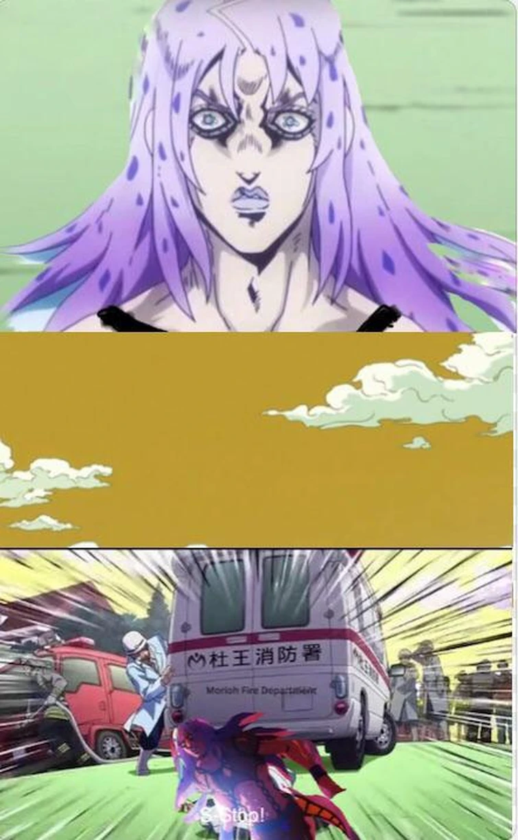 I searched the internet for Diavolo's countless deaths' images and found these: | Fandom