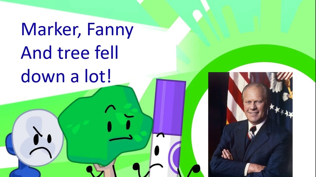 Marker, Fanny and Tree fell down a lot! | Fandom