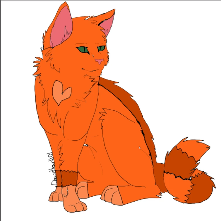 Made FireHeart from Warrior Cats- | Fandom