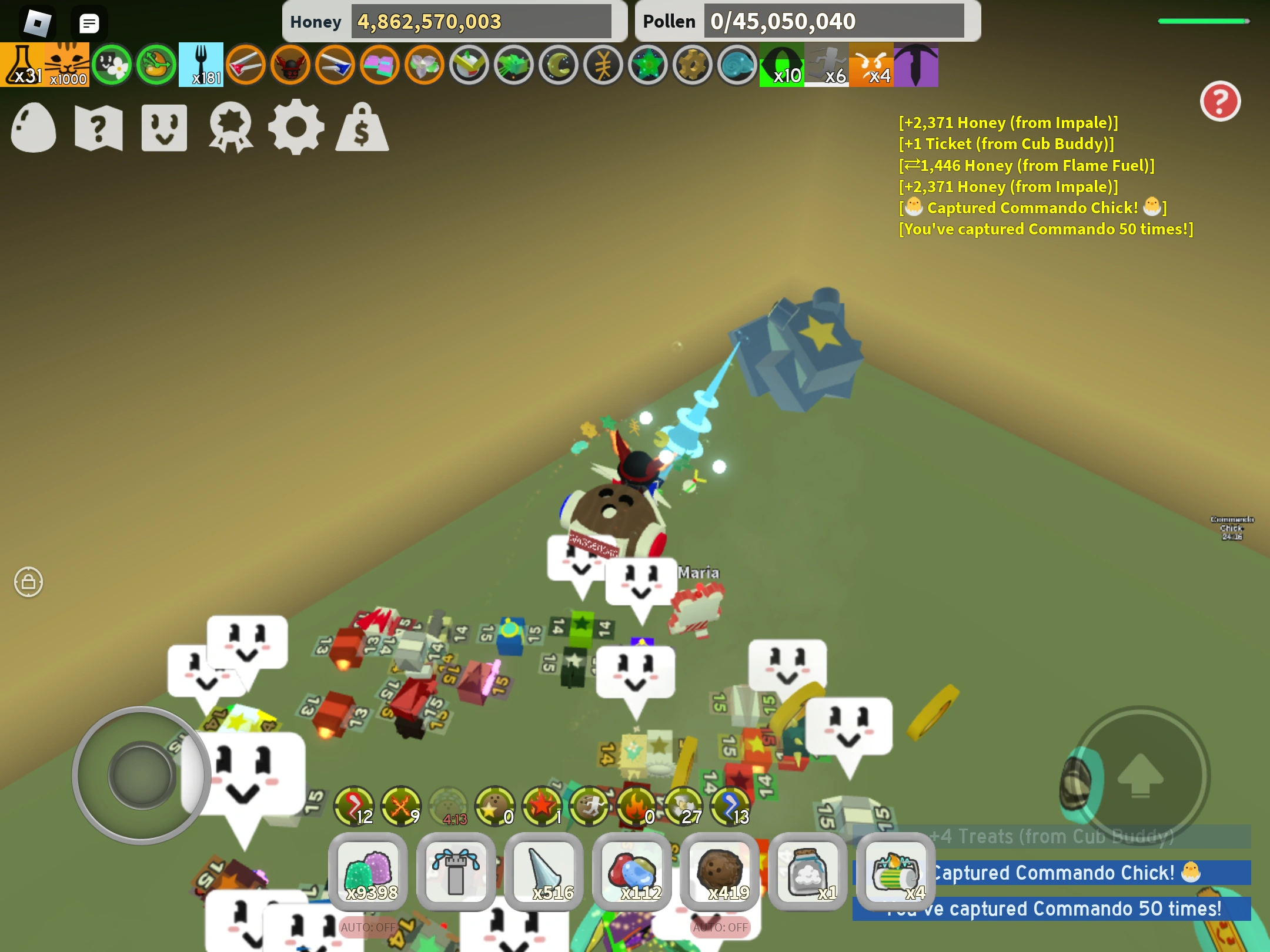 Finally captured 50th commando chick at level 15 hive | Fandom