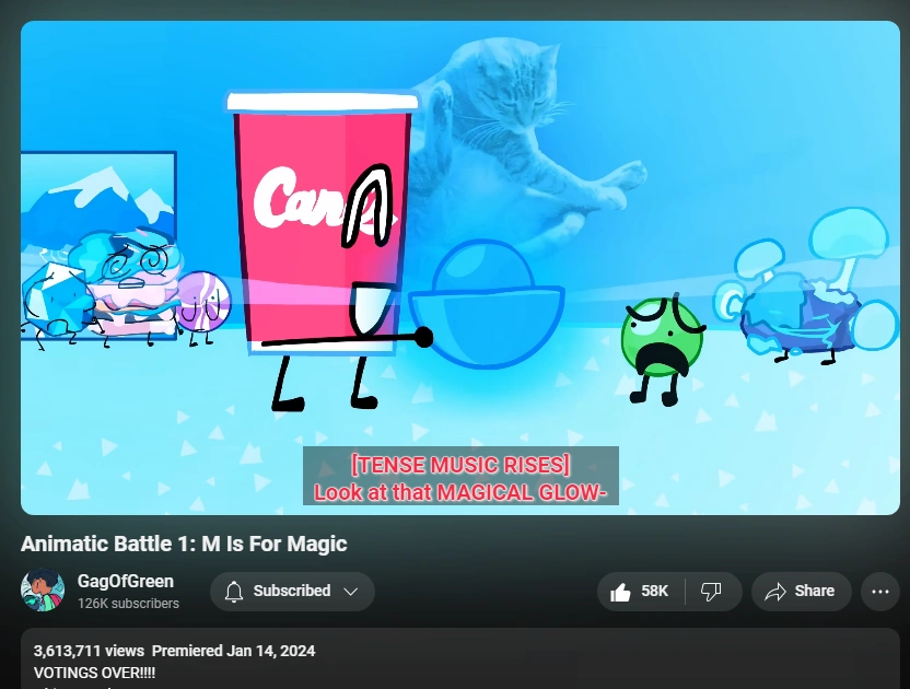 Animatic Battle is officially 1 year old today! | Fandom
