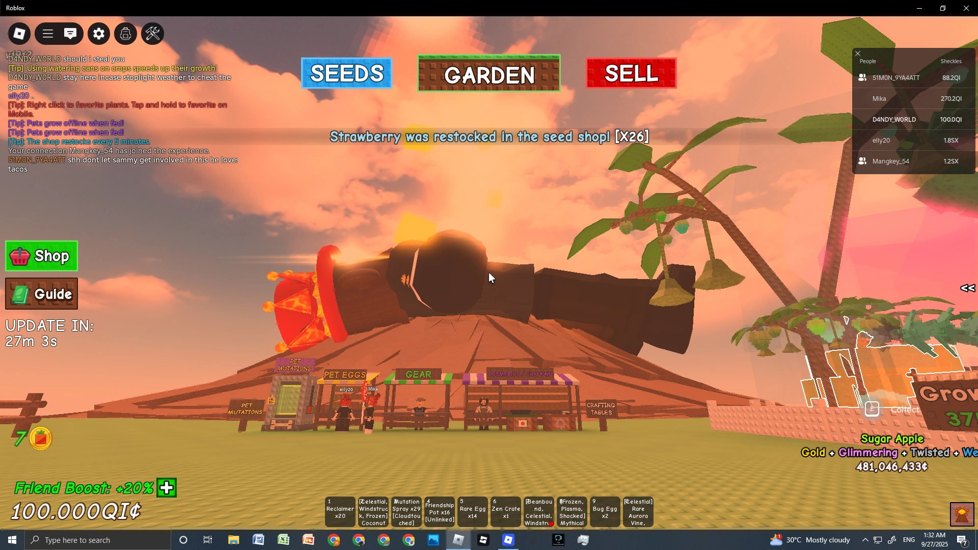 jandel getting sacrificed during an admin abuse | Fandom