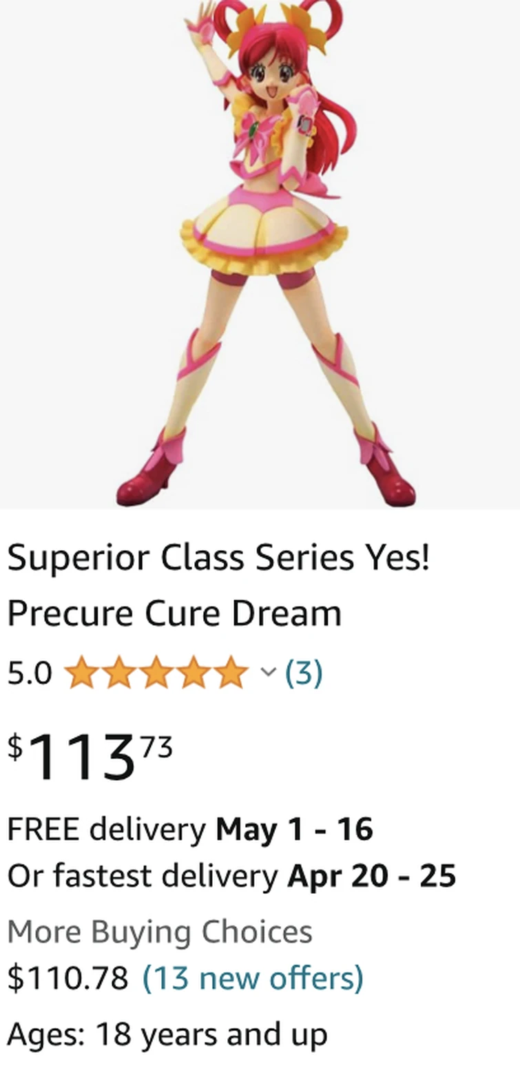 Some of the many obscurely priced Pretty Cure items on Amazon USA | Fandom