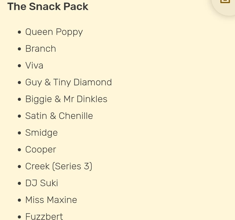 The Snack Pack | Fandom