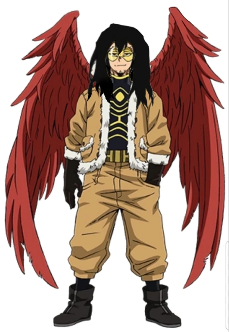 Hawks with aizawas hair | Fandom