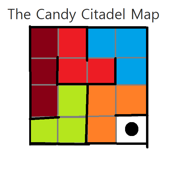 The Candy Citadel Map | Fandom