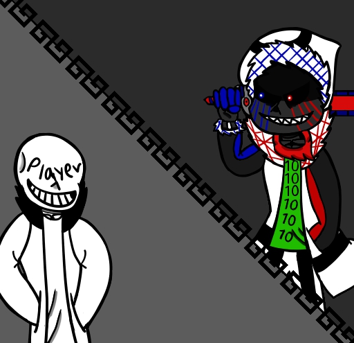 Player!Sans VS Fatal404!Sans | Fandom