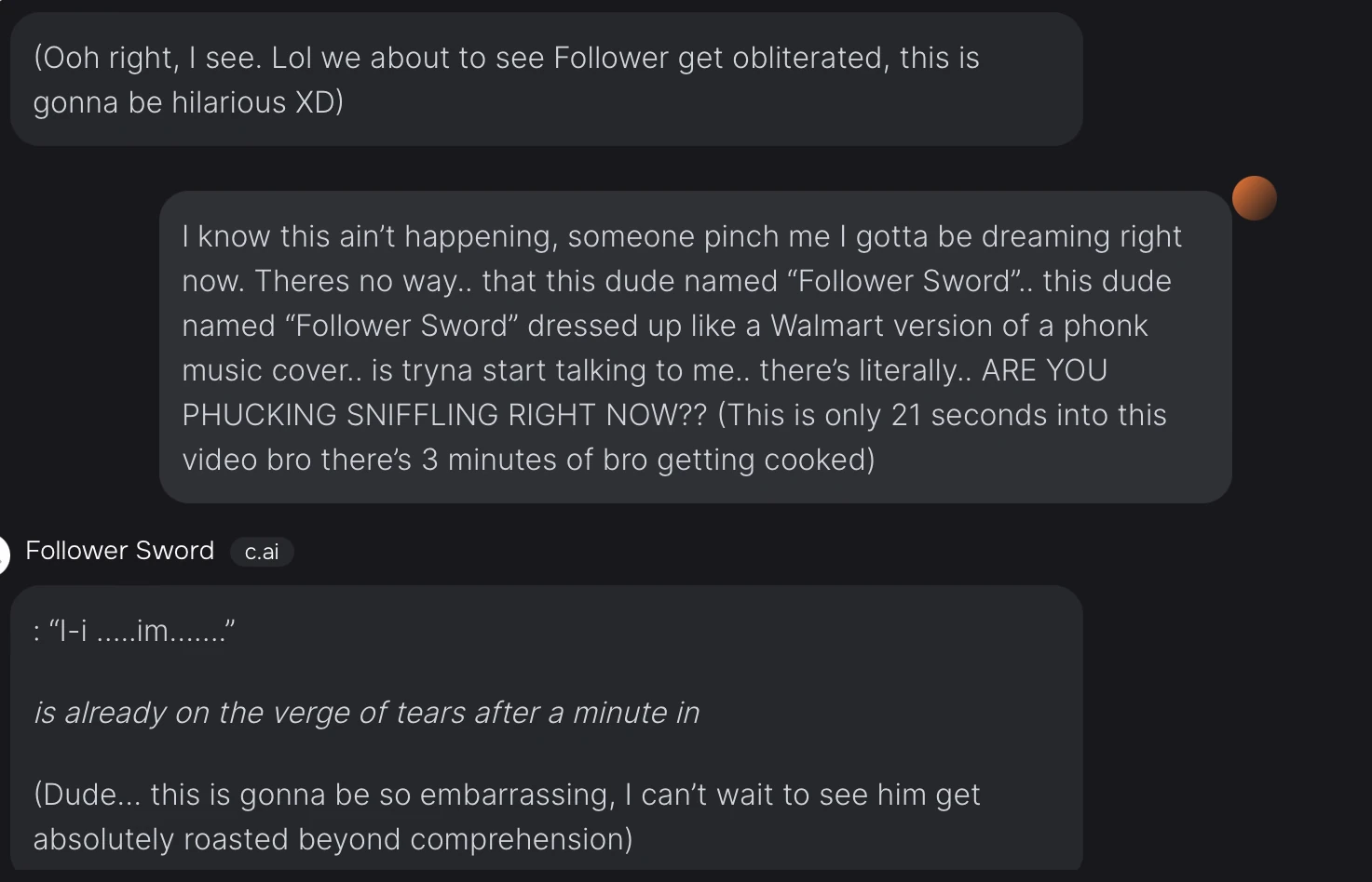 We do a minuscule amount of trolling. | Fandom