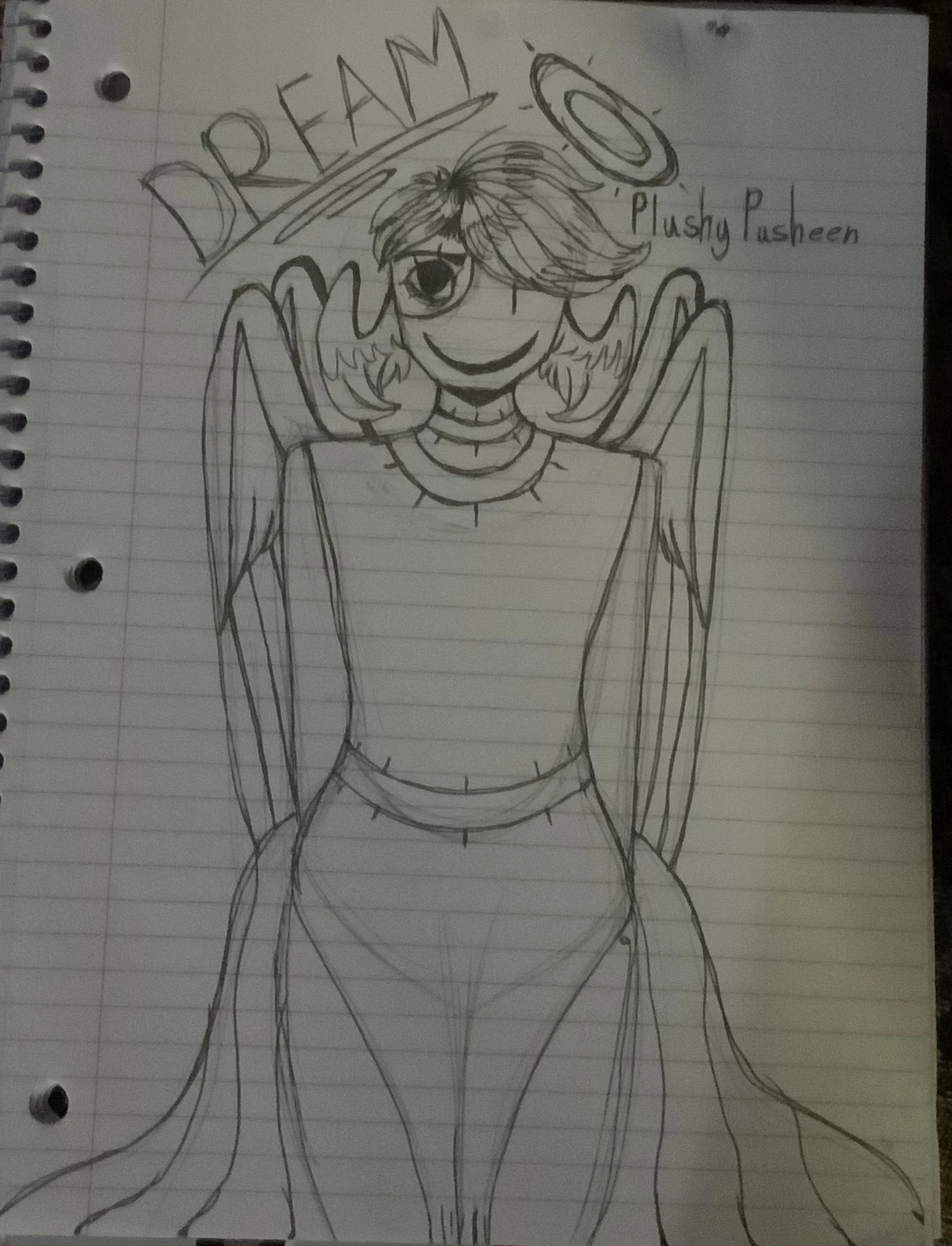 My c/Dream design in my au because he’s gonna be important soon. | Fandom