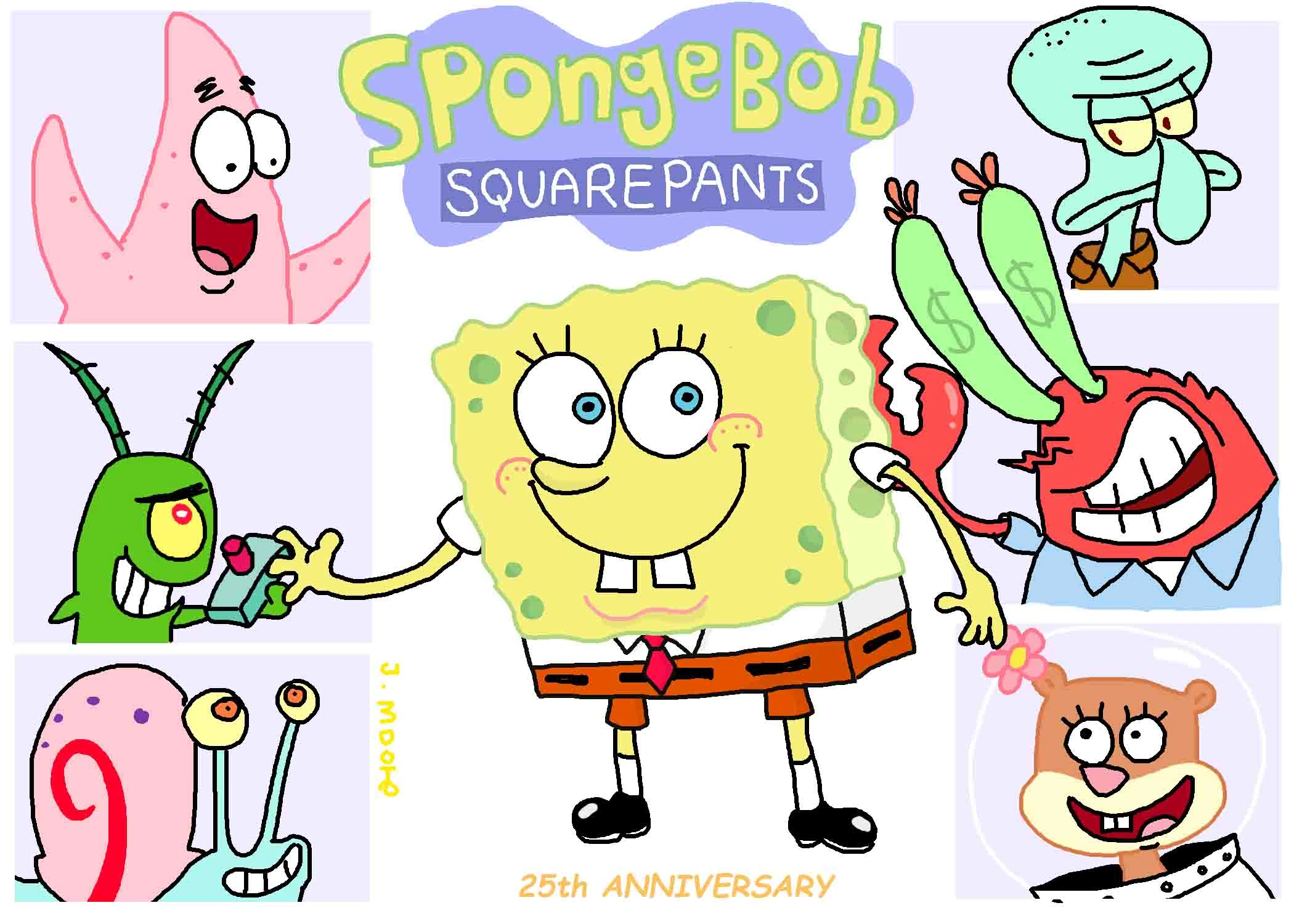 25 years of Nickelodeon's longest series ever, SpongeBob SquarePants ...