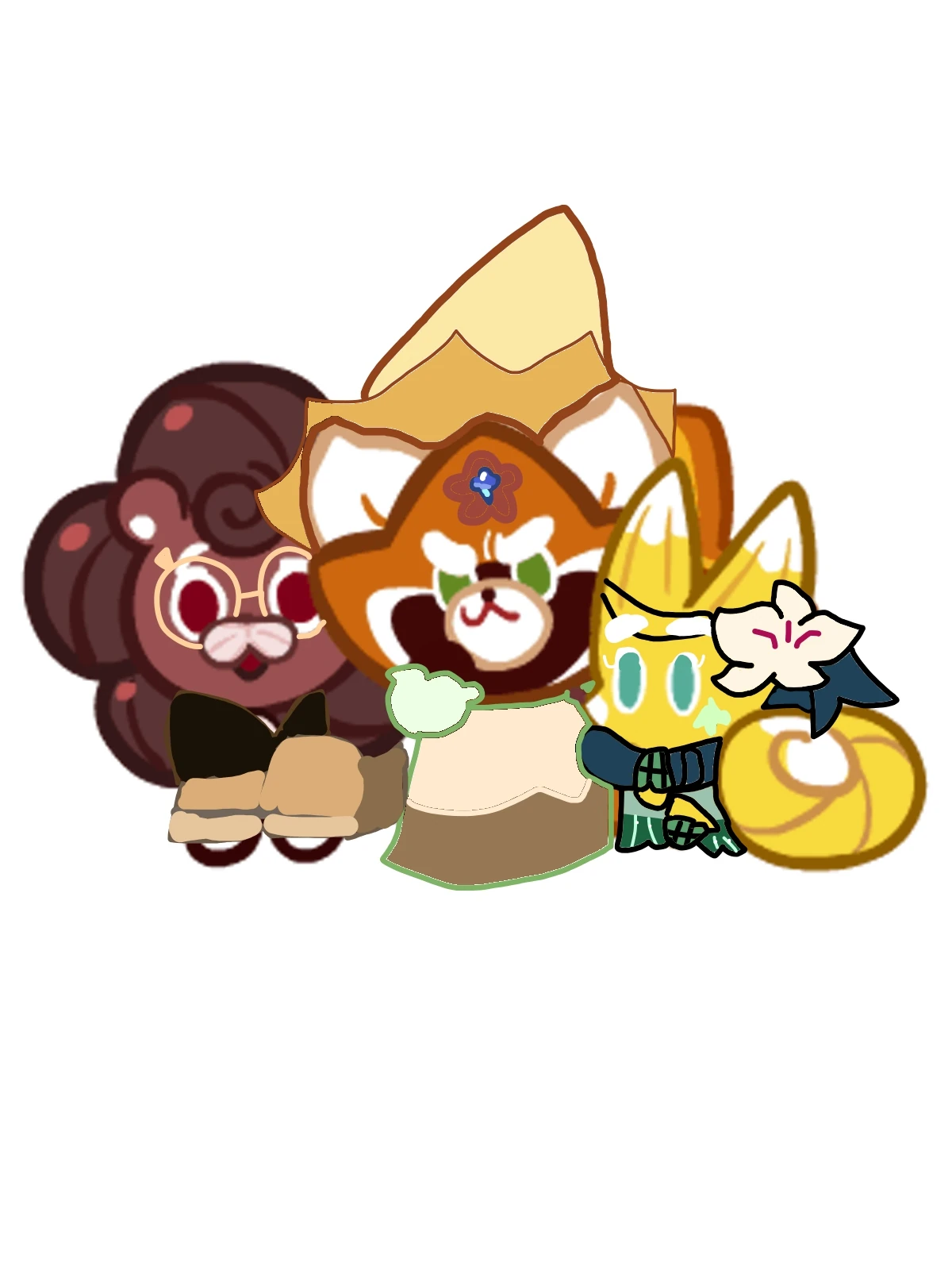 Since i made cookiemals from CROB in crk style here's the fan made skin ...