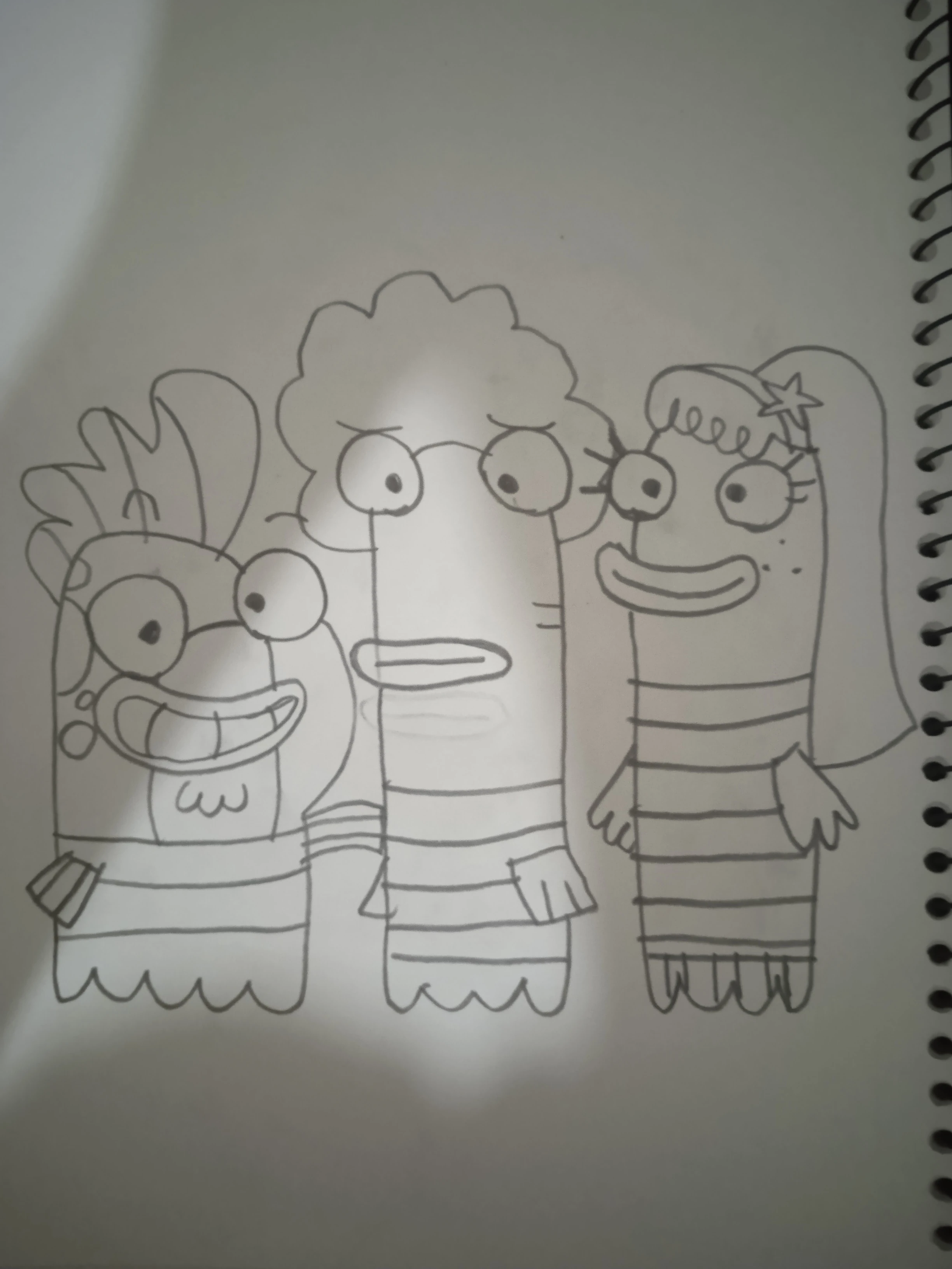My drawing of Milo, Oscar and Bea | Fandom