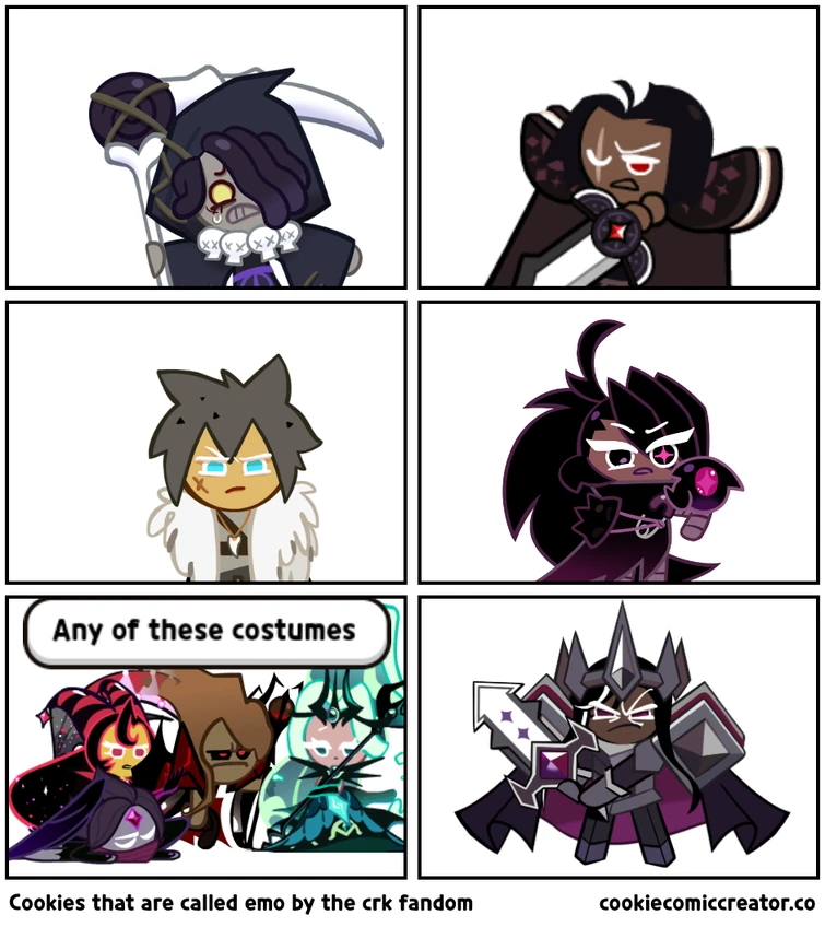 Cookies that are called emo by the crk fandom | Fandom