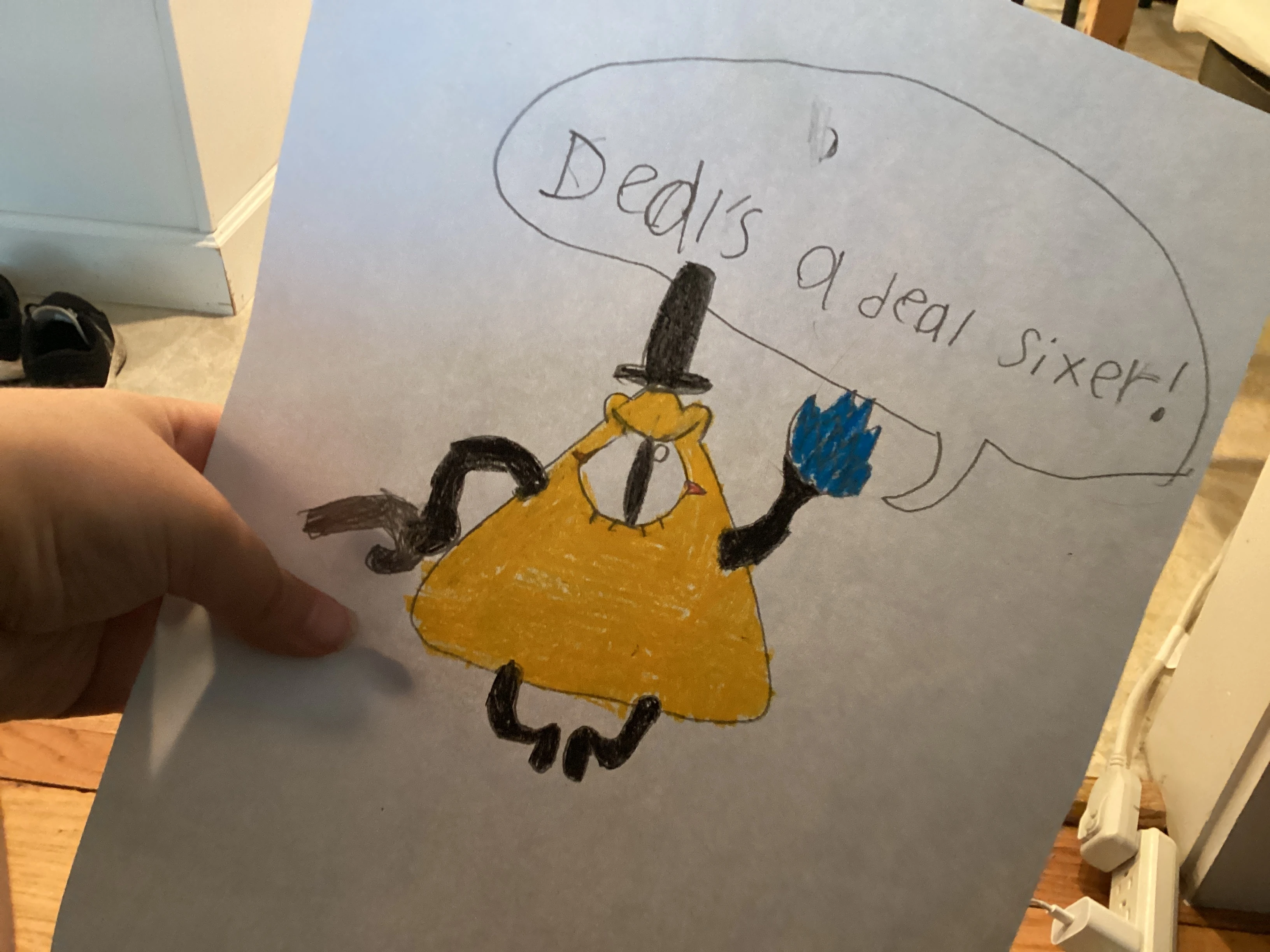 I drew bill cipher! | Fandom