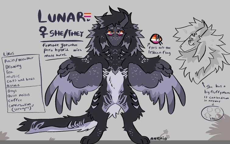 Lunar - Jotunhel/pero reference sheet | Fandom